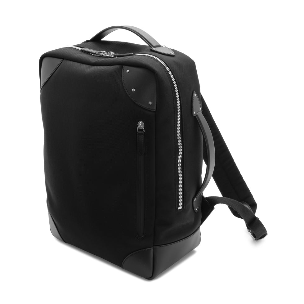 Globe-Trotter | Leather Backpack | Black | Metropolis Collection