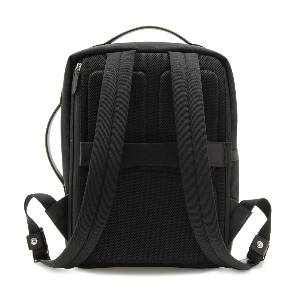 Globe-Trotter | Leather Backpack | Black | Metropolis Collection