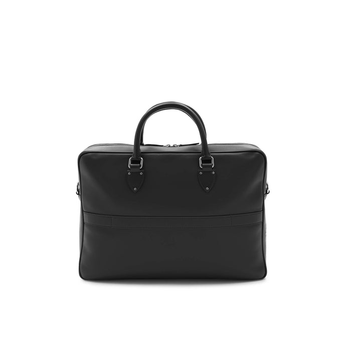 Globe-Trotter | Leather Laptop Case | Black | Metropolis Collection