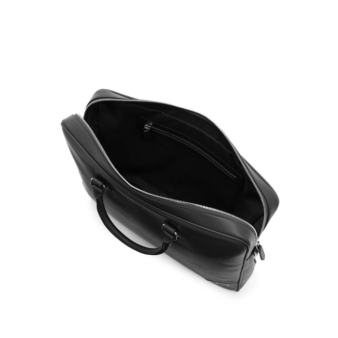 Globe-Trotter | Leather Laptop Case | Black | Metropolis Collection