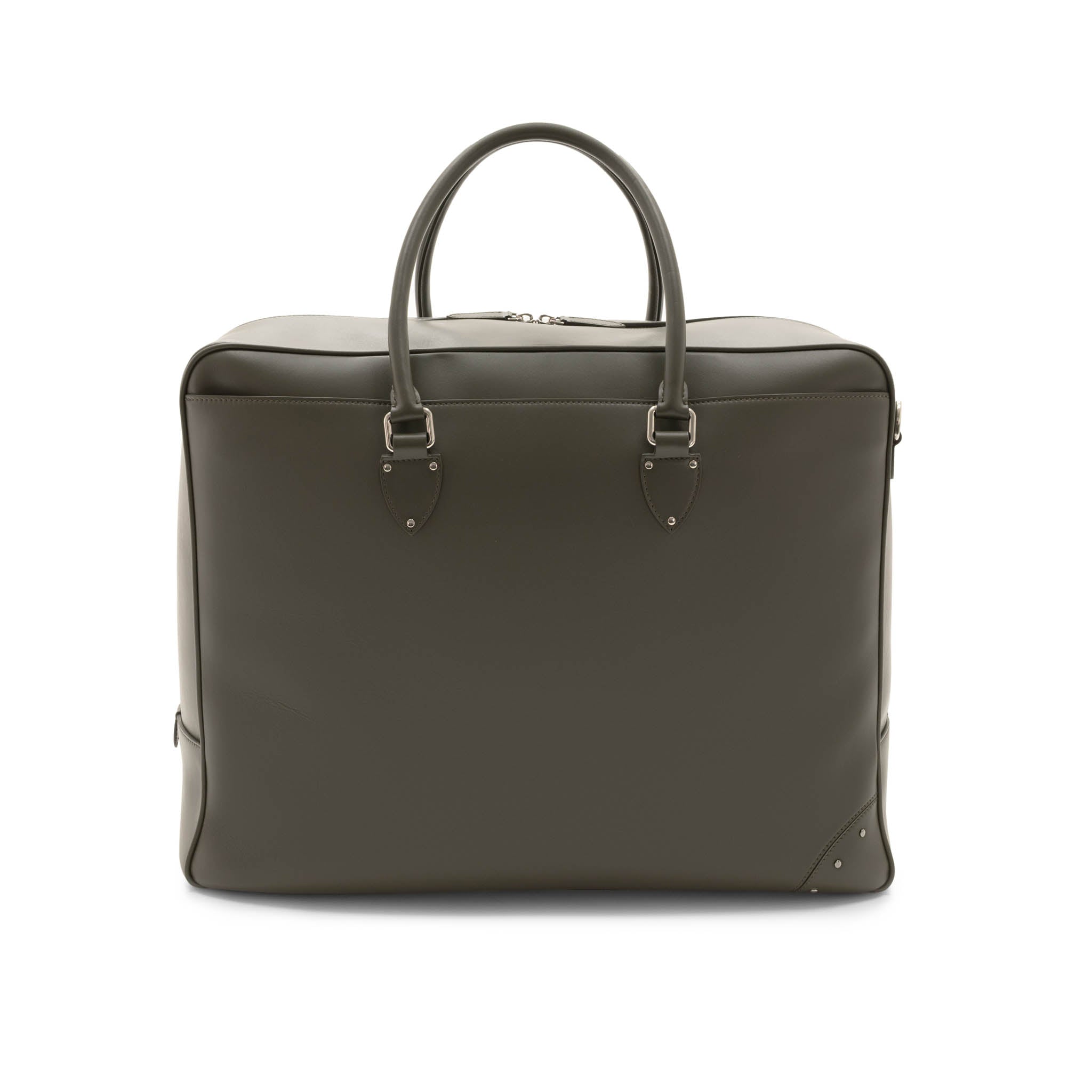 Globe-Trotter | Leather Weekend Bag | Olive | Metropolis Collection
