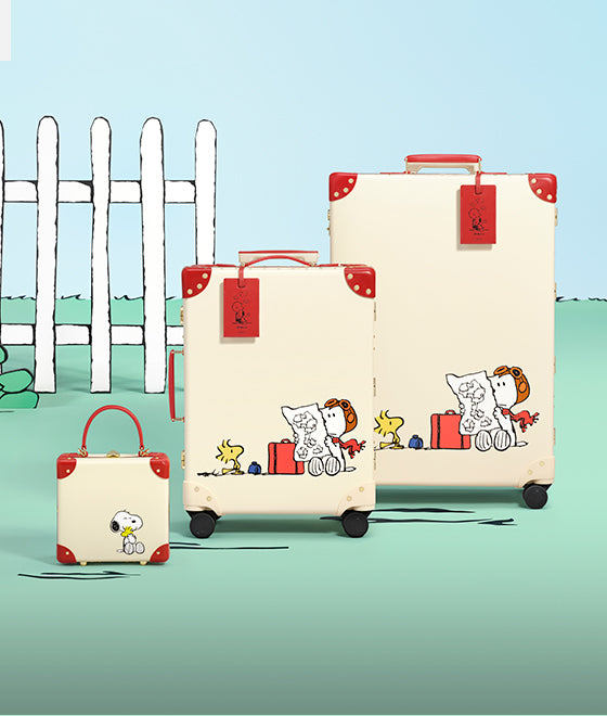PEANUTS Luggage & Snoopy Suitcases | Globe-Trotter