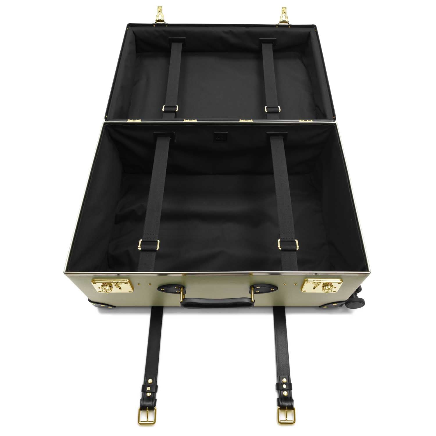 Centenary XL Trunk - 4 Wheels | Olive/Black/Gold | Globe-Trotter